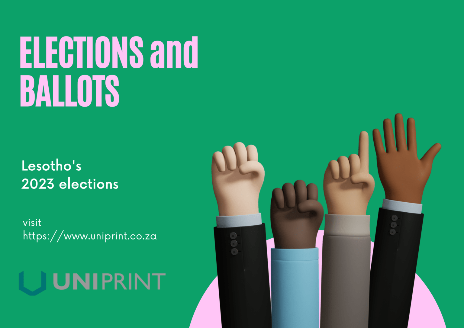 Lesotho Elections 2023- Security printing - Uniprint Global